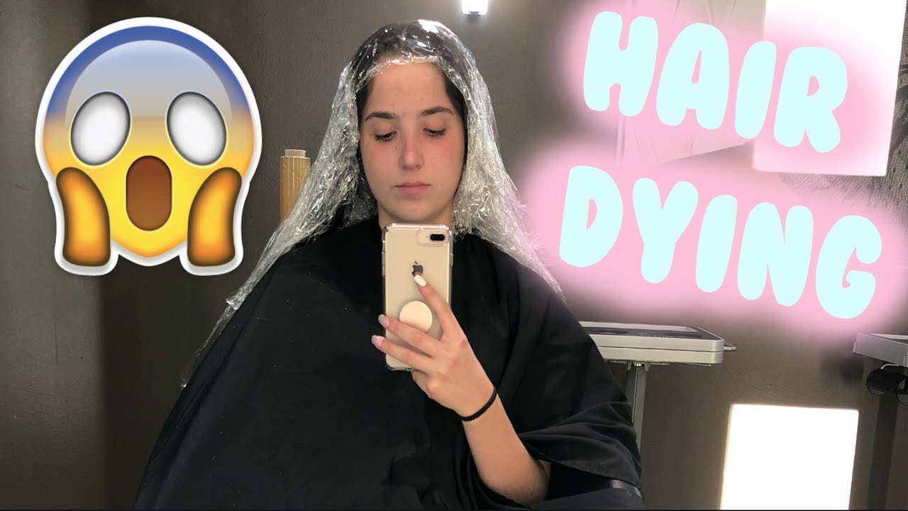 Getting My Hair Dyed Youtube