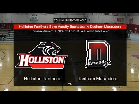 Holliston Girls Varsity Basketball v Dedham - 1/15/2026 - YouTube