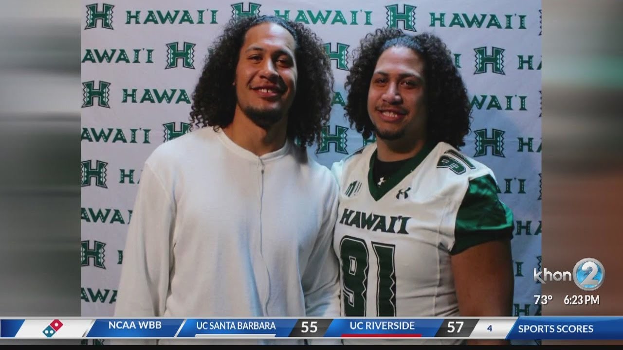 QB's worst nightmare: Tavai multiplies on Hawaii defense - YouTube