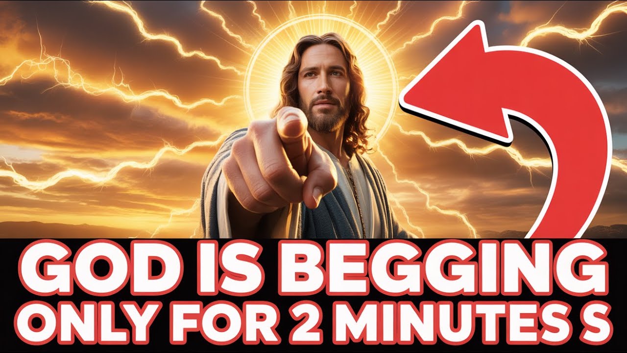 GOD IS BEGGING ONLY FOR 2 MINUTES - YouTube
