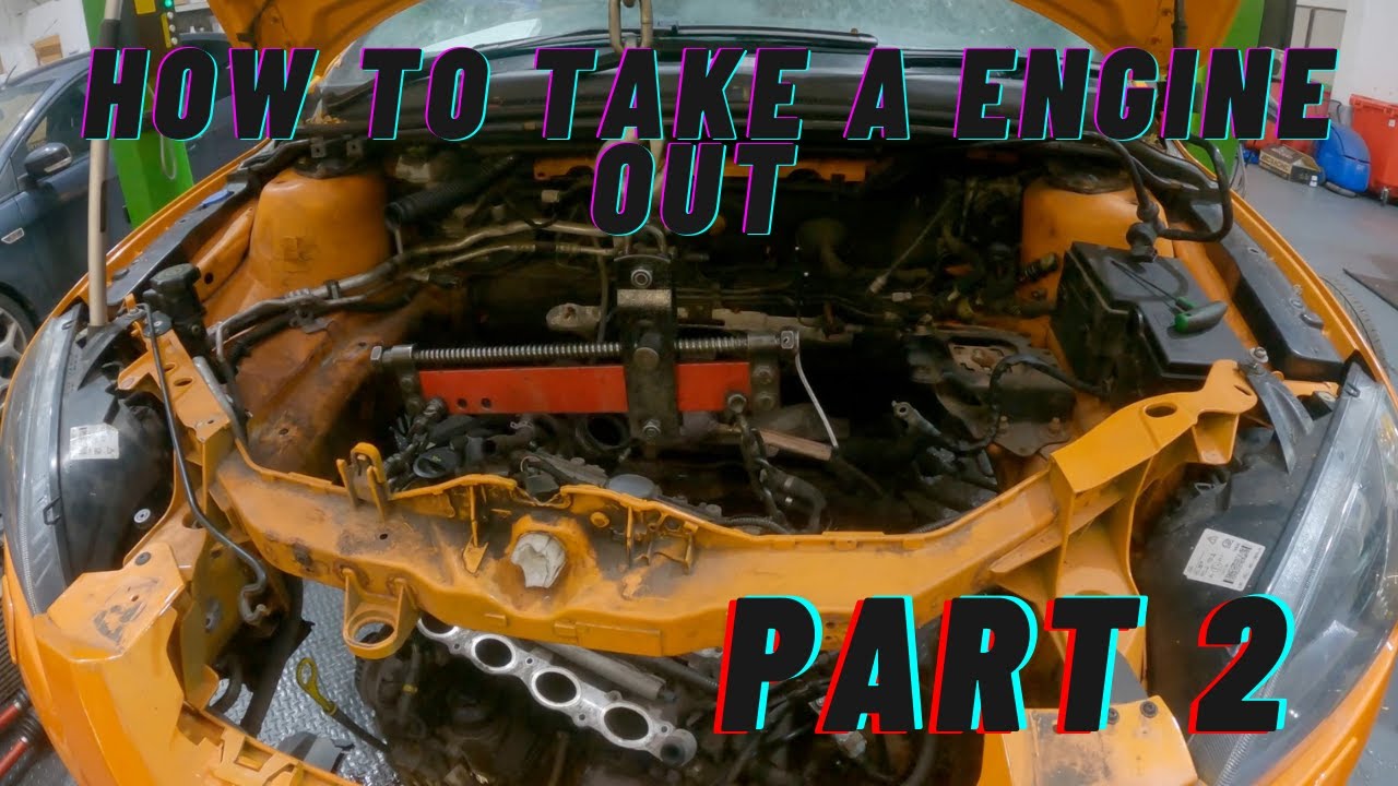 Focus ST225 Engine removal and strip down with no music part 2 # ...