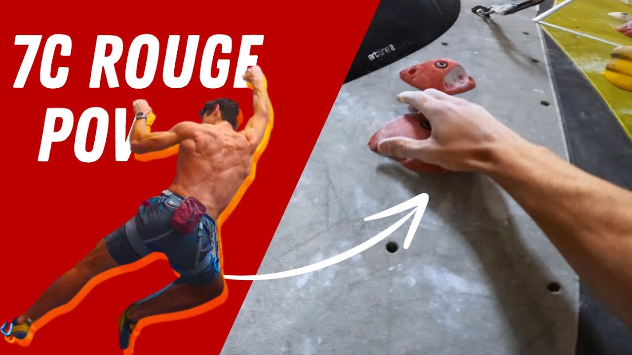 Analyse d'un 7c Rouge Rétro Flash - La technique du Trade - YouTube