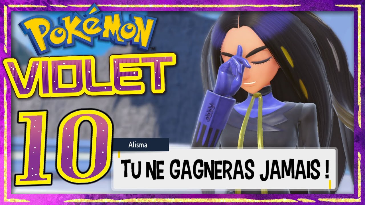 POKEMON VIOLET EPISODE 10 : LA BOSS DU CONSEIL 4 DE LA LIGUE POKEMON ...