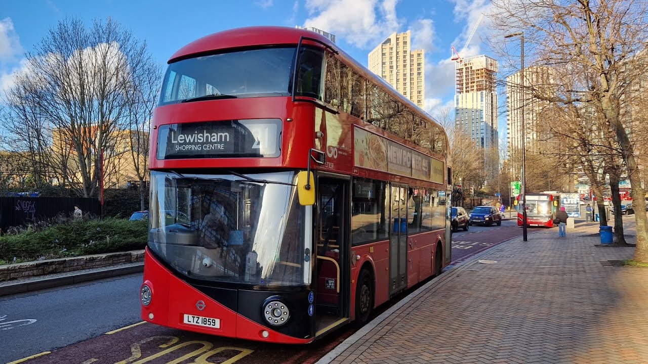 FRV | LONDON BUS 21 NEWINGTON GREEN - LEWISHAM SHOPPING CENTRE (LTZ ...