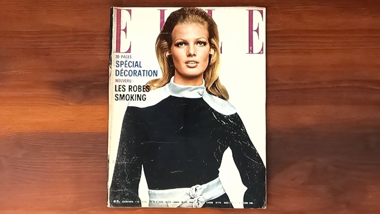1968 October 28 ASMR Magazine Flip Through: French Elle - YouTube