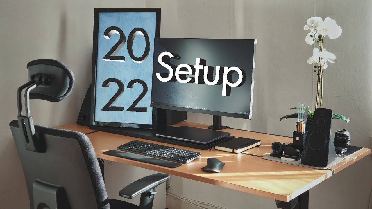 Minimalist Student Desk Setup 2022 - YouTube