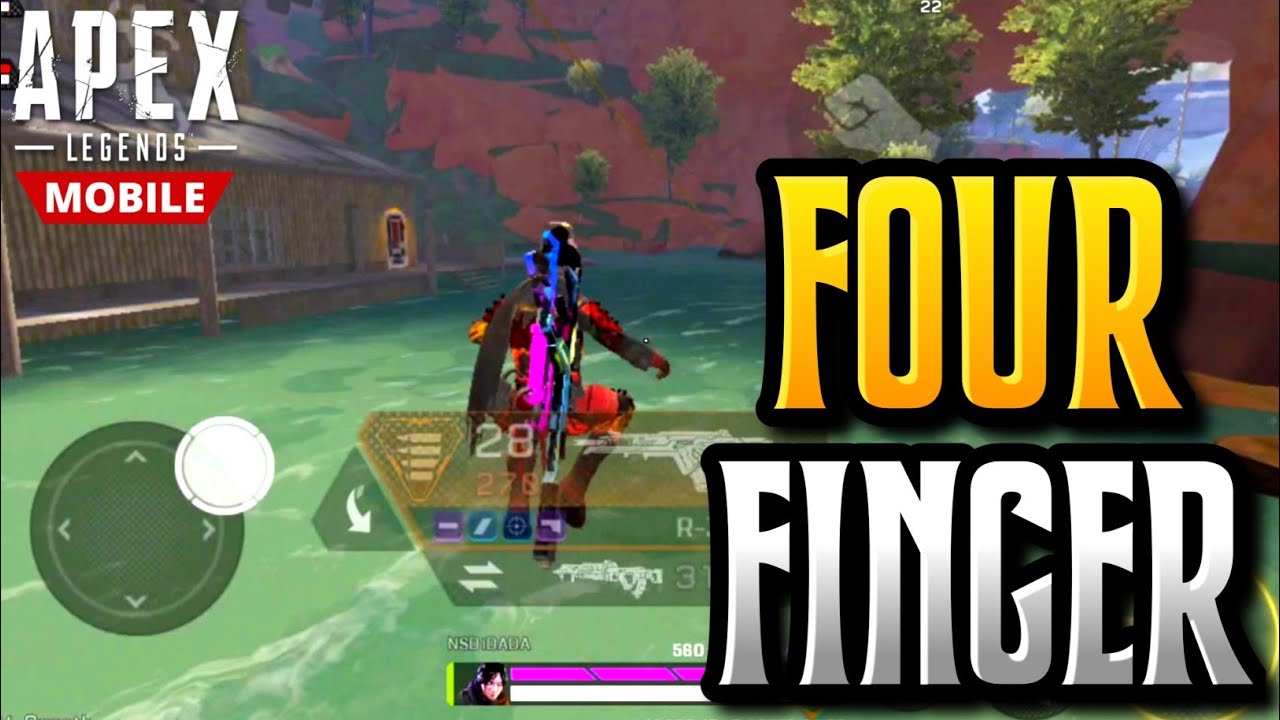 4 Finger Full Gyro | Apex Mobile Tpp Gameplay - YouTube