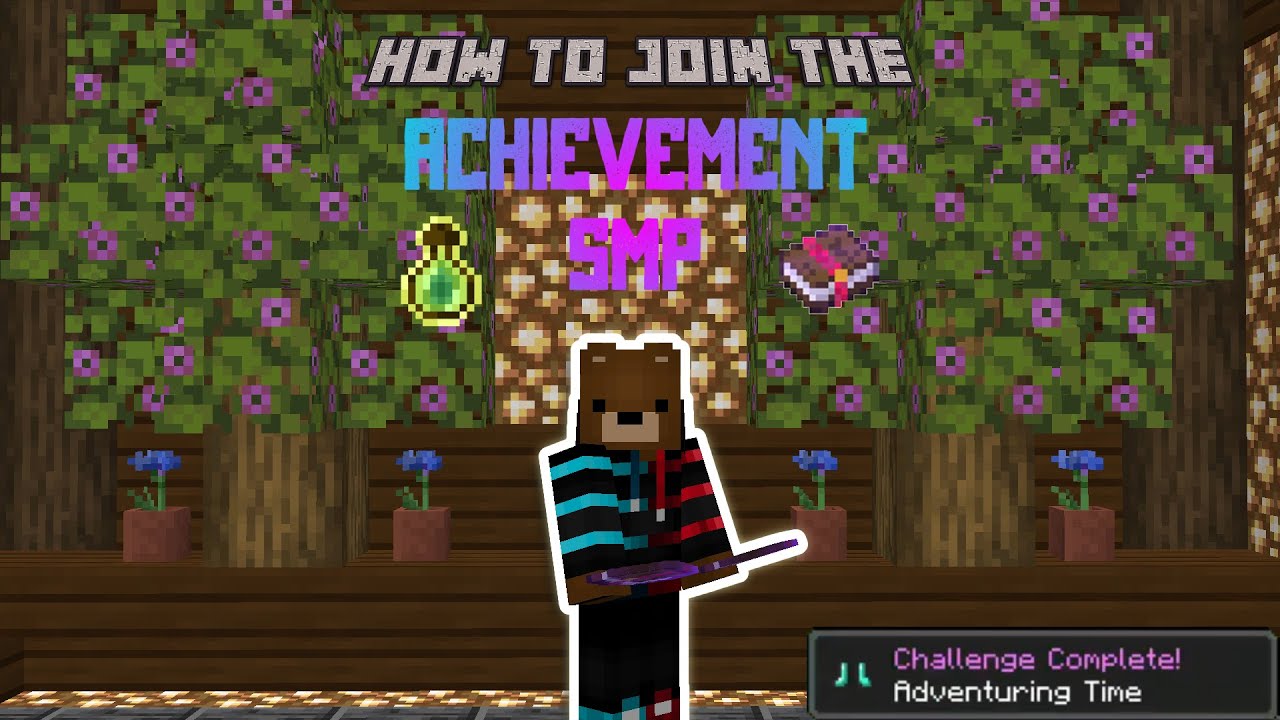 How to join the Achievement SMP! - YouTube