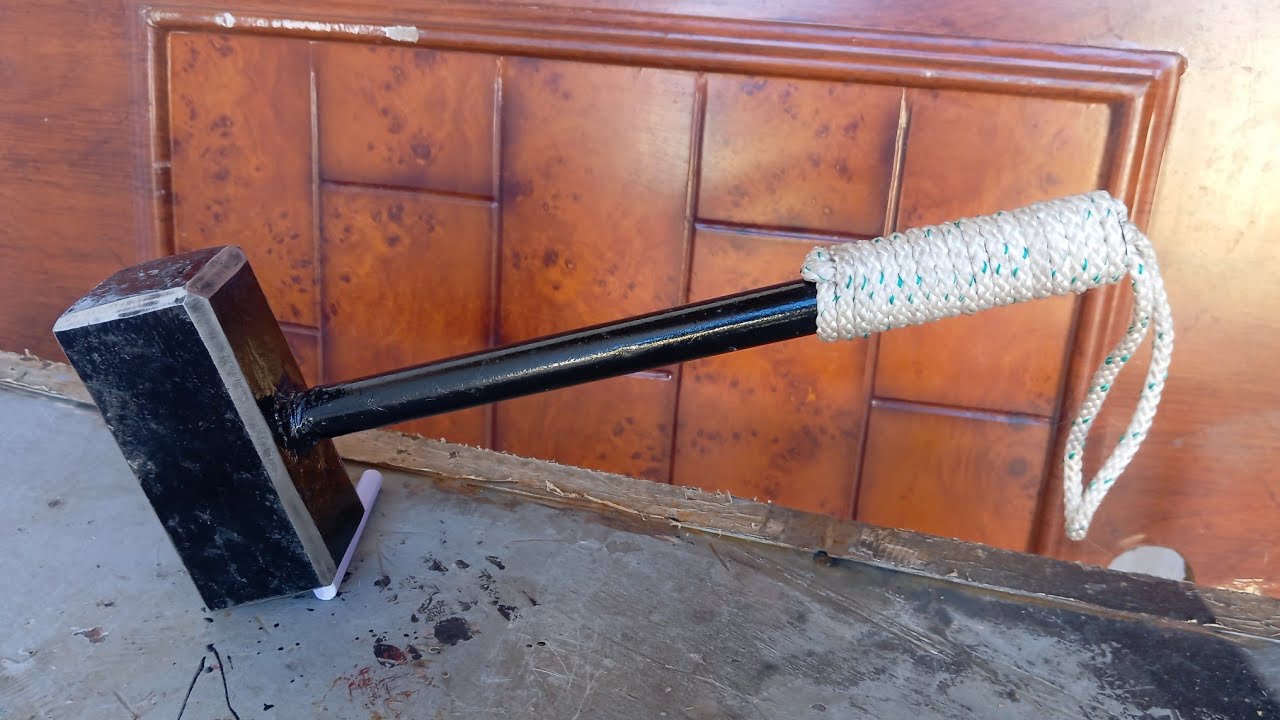 An Innovative Way to Create a Handmade Hammer from Rebar While Saving ...