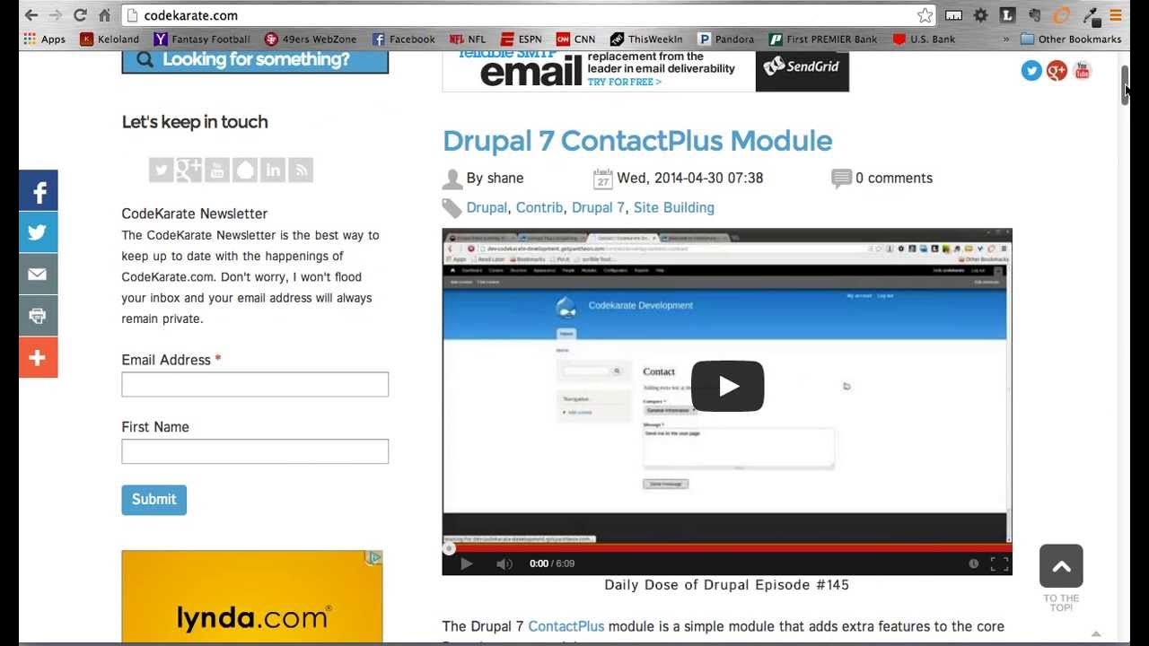Drupal 7 reCAPTCHA module - Daily Dose of Drupal episode 146 - YouTube