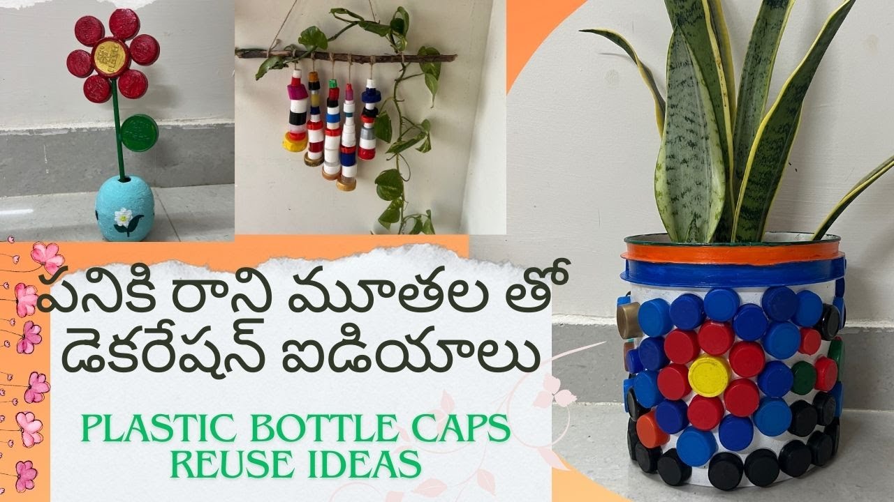 bottle caps craft ideas/ Home decorating ideas handmade with bottle cap ...