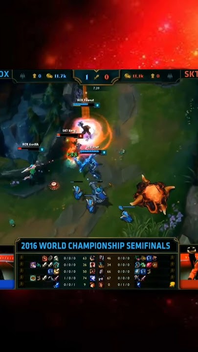 PraY double kill #mundial 2016 - Rox vs SKT ( Semifinal jogo 3 ) #leagueoflegends #lol - YouTube