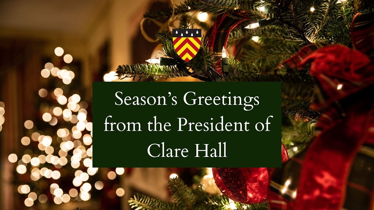 Holiday Message from President Alan Short - YouTube