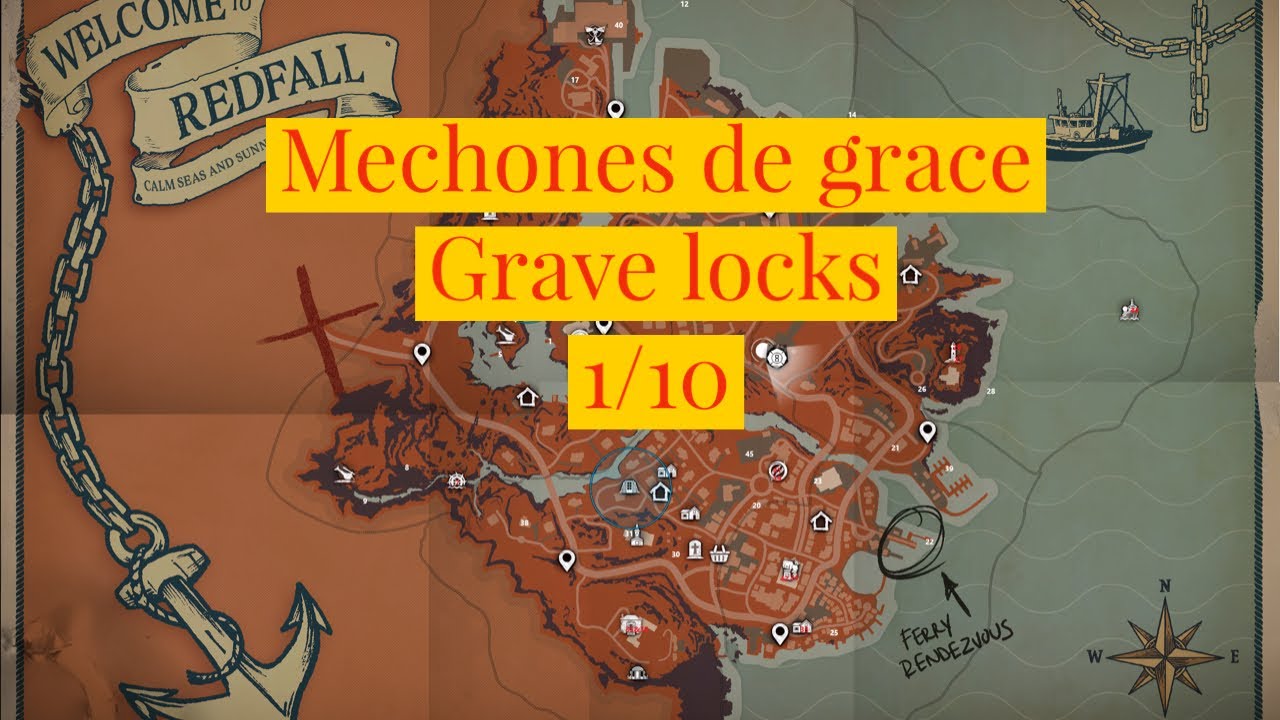 Redfall: Part 1.5 - Mechones de grace / grave locks 1/10 guía ...