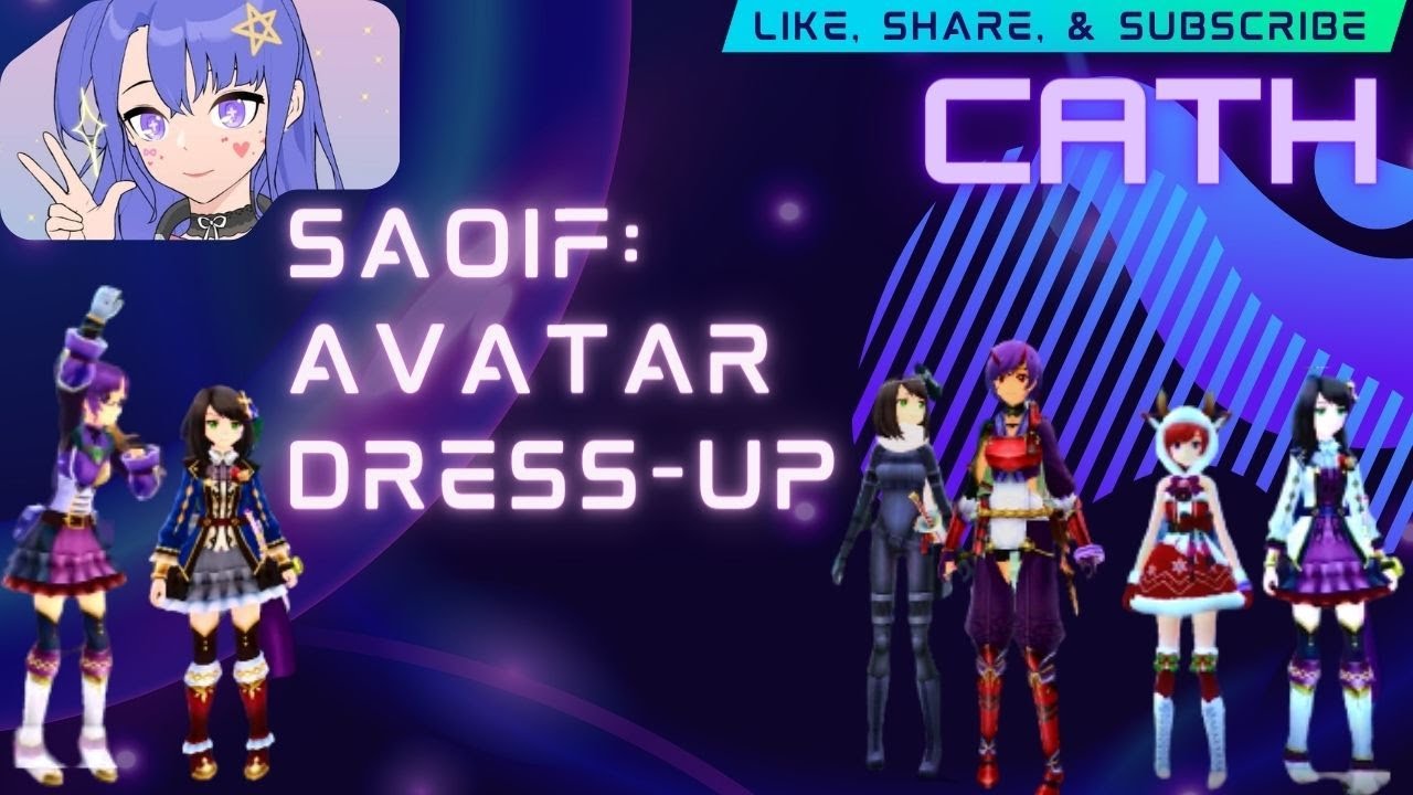 (SAOIF)Sword Art Online: Integral Factor [Avatar Dress-up] Gameplay ...
