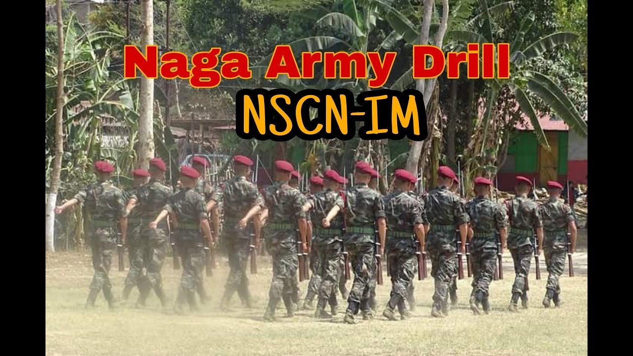 Naga Army Drill on Republic Day 2021 - NSCN Hebron Camp - YouTube