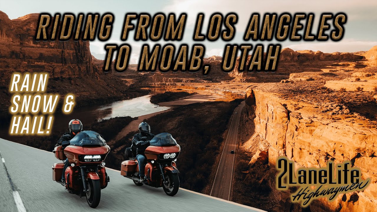 Moab Motorcycle Ride | Riding Harleys from Los Angeles to Moab, Utah ...