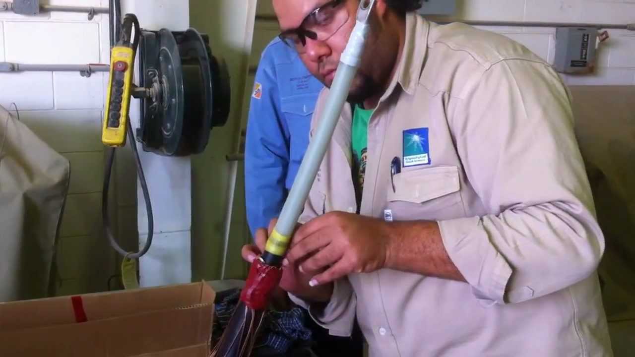 out door single core termination - YouTube