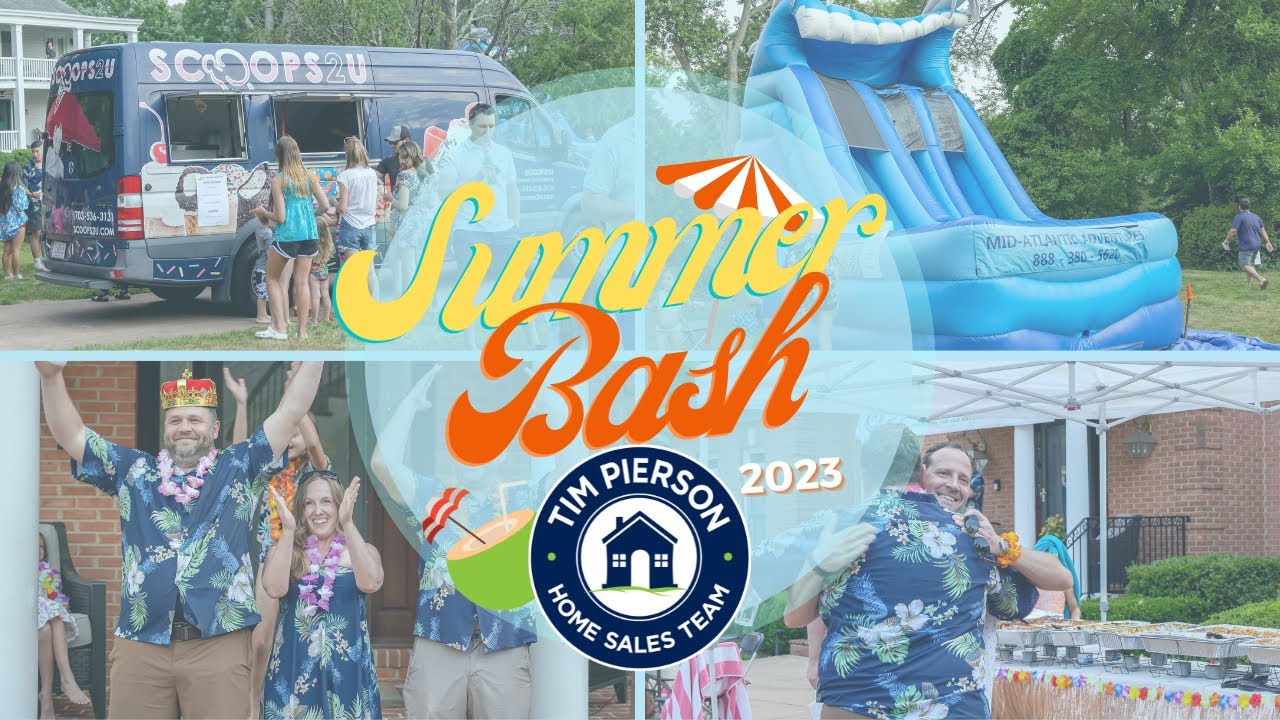 Summer Bash 2023 - Recap - Tim Pierson Home Sales Team - YouTube