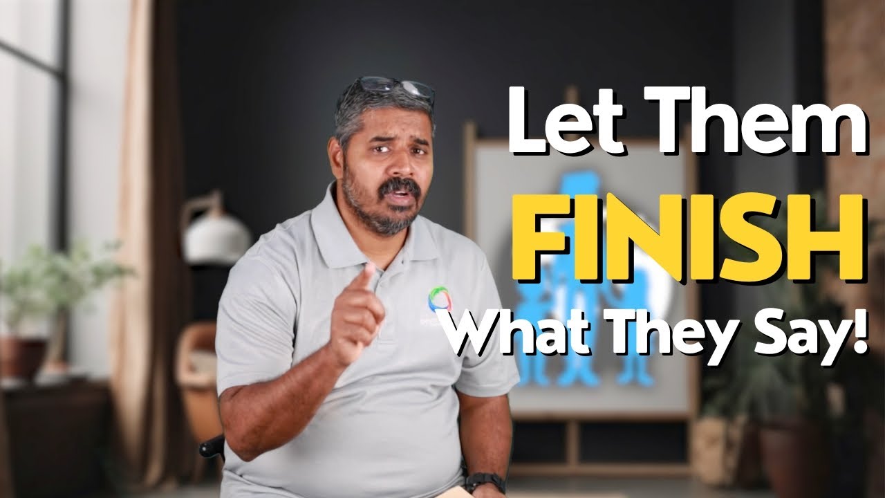 Let Them Finish What They Say| George Ebenezer - YouTube