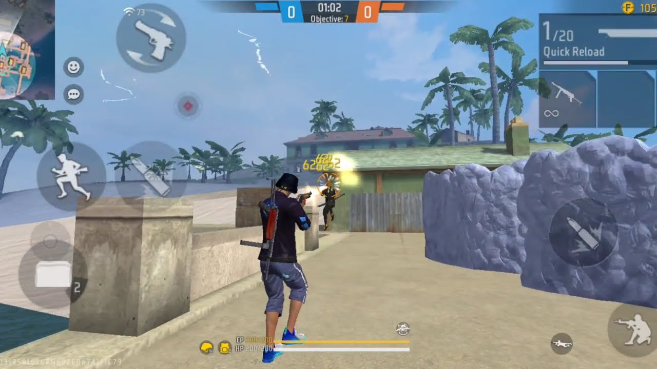 1vs1 With Unbeatable Headshots 🤯🔥 | Freefire - YouTube