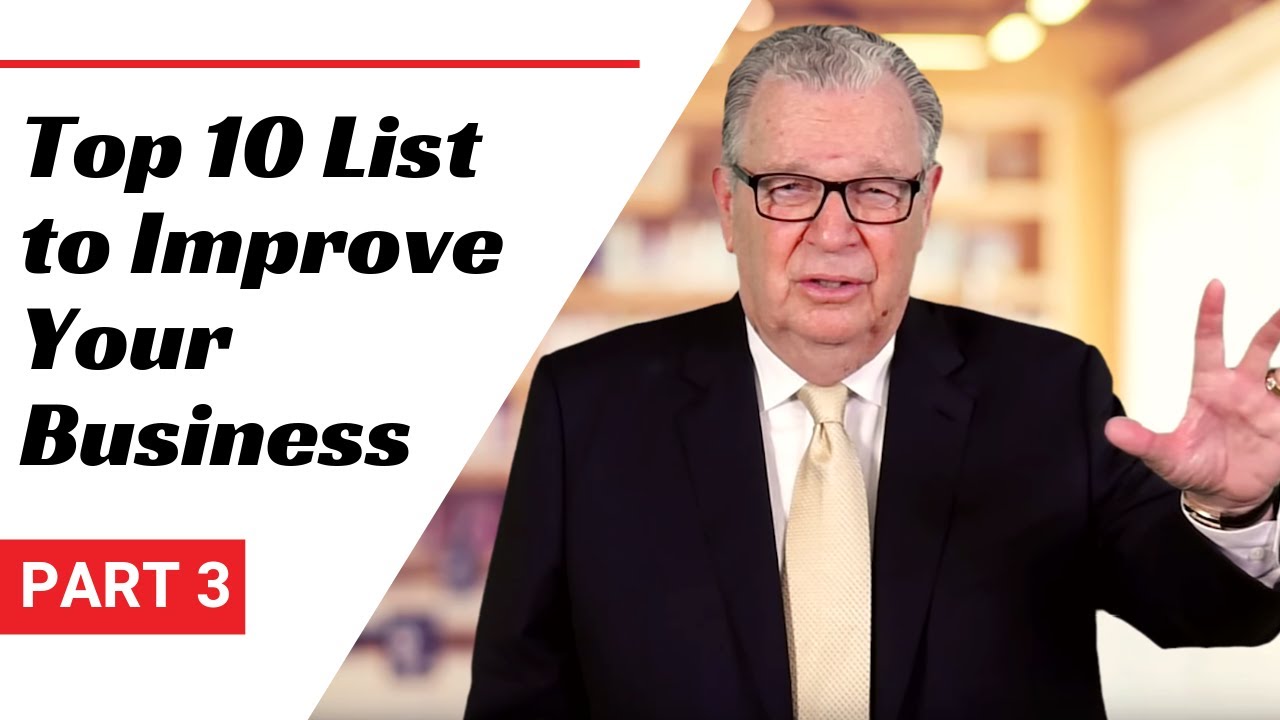 Top 10 Lists to Improve Your Business - Part 3 - YouTube