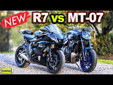 NEW 2026 Yamaha R7 vs MT-07 - Which is Better?