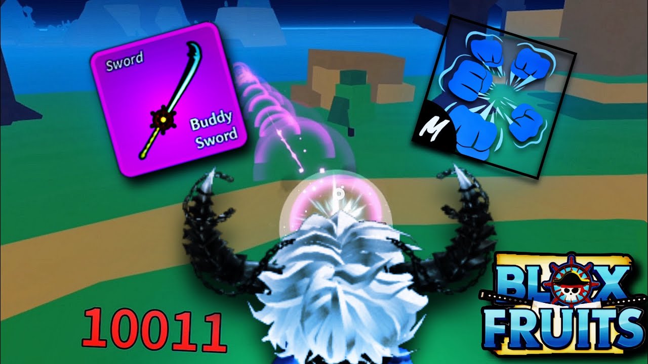 BEST SKILLED BUDDY SWORD COMBO | BLOX FRUITS MOBILE - YouTube