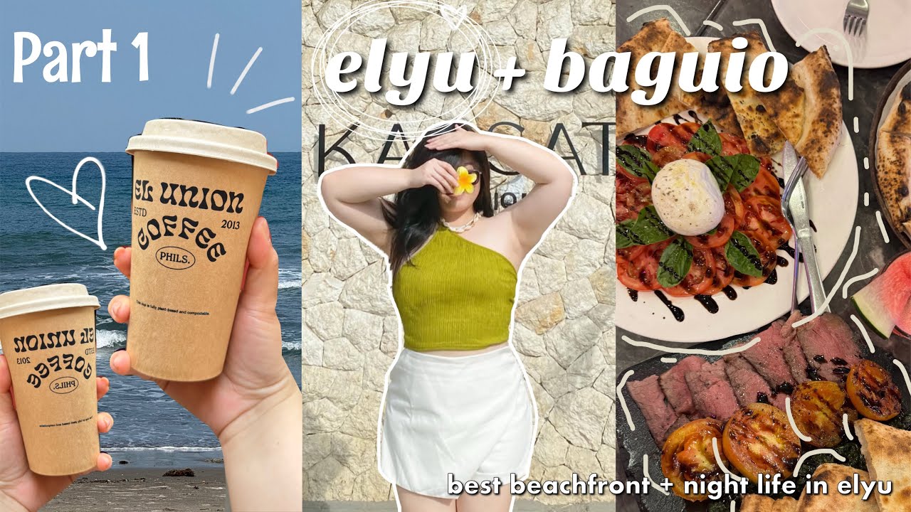 SPONTY WEEKEND: La Union + Baguio 🌊🌴 foodtrip, sunset, nightlife and ...
