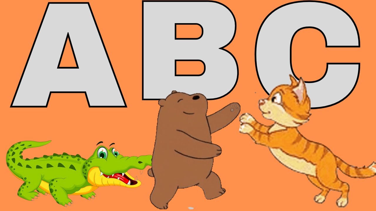 ABC Animal Song for children | Learn ABC Alphabet with Animal Names ...