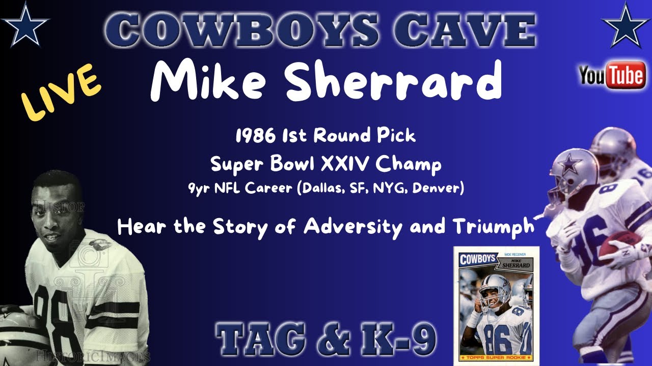 LIVE! Interview w/ Mike Sherrard - 1st Round Pick of the #Cowboys ...