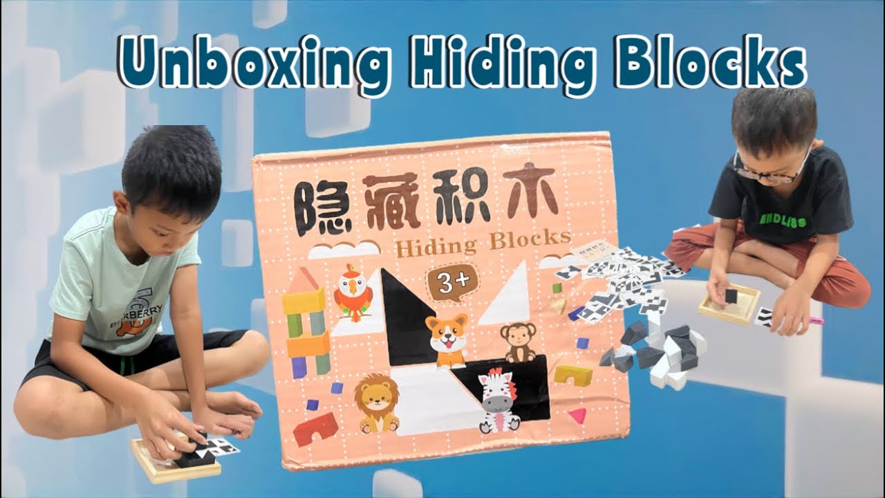 Unboxing & Bermain Hiding Box - YouTube