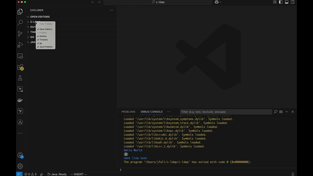 How to run a C program using Microsoft Visual Code - YouTube