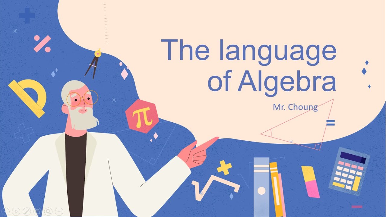 The Language of Algebra (Year 8) - YouTube