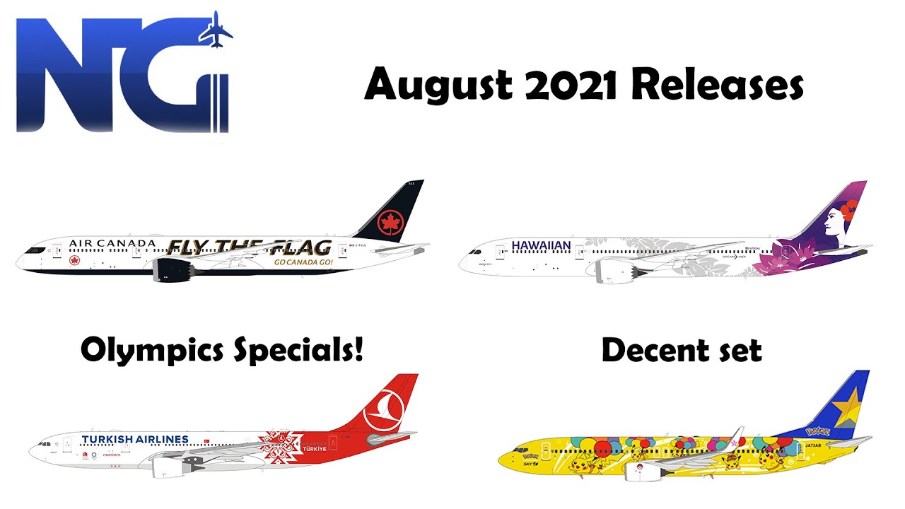 NG Models August 2021 Releases - YouTube