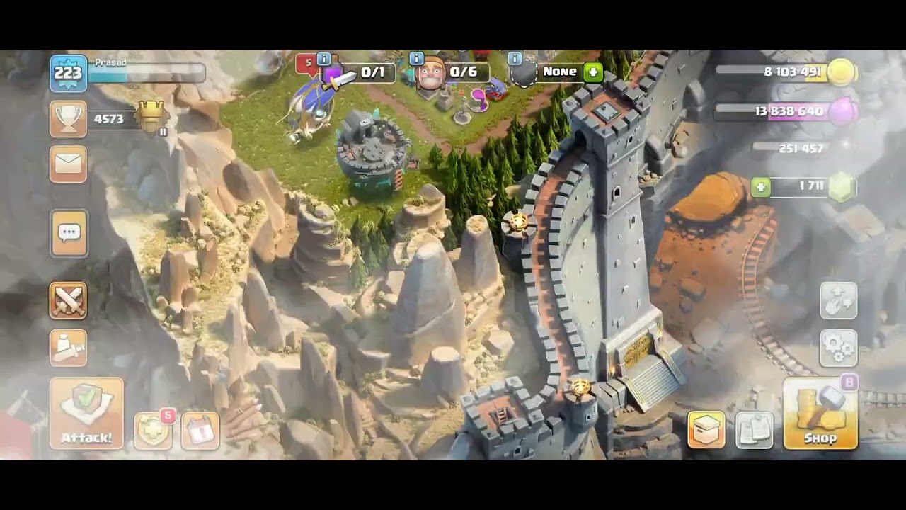 11 Attacks in 20 Minutes! Farming with Training Treat & Clan Castle ...
