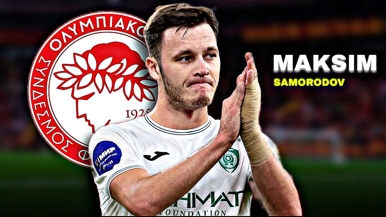 Maksim Samorodov - GOALS & SKILLS 2024/2025 🔥 The Potential Olympiacos ...