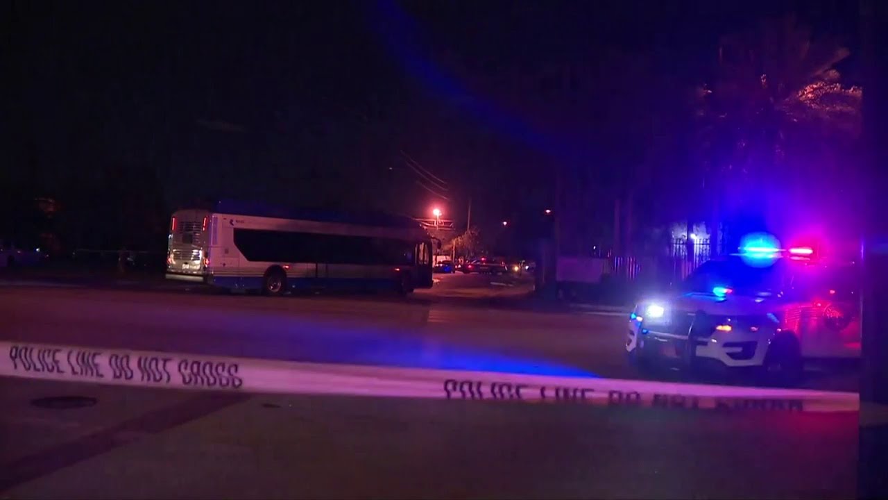 Driver of public bus runs over pedestrian in Miami - YouTube