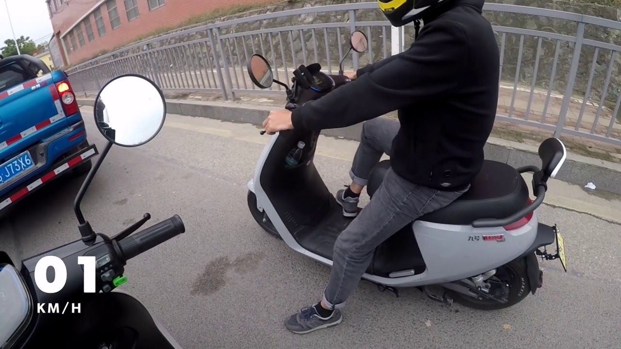 ninebot E100 Shenzhen's strongest E100，Beyond E125！ - YouTube