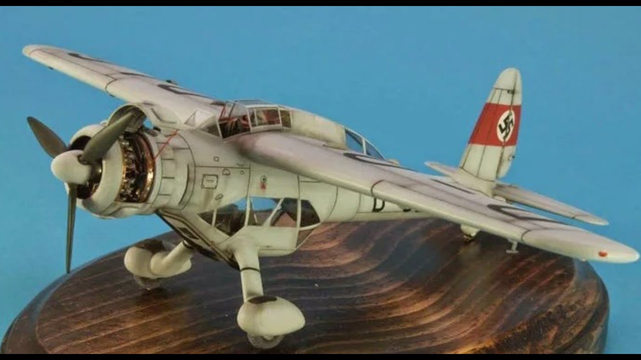 Немецкий тактический разведчик Ar.198 - YouTube