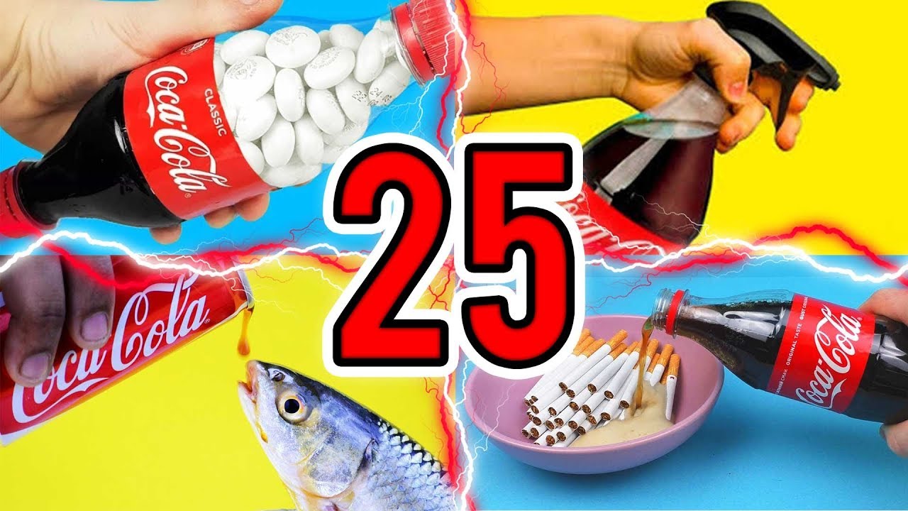 25 SNELLE COCA COLA LIFE HACKS! - YouTube