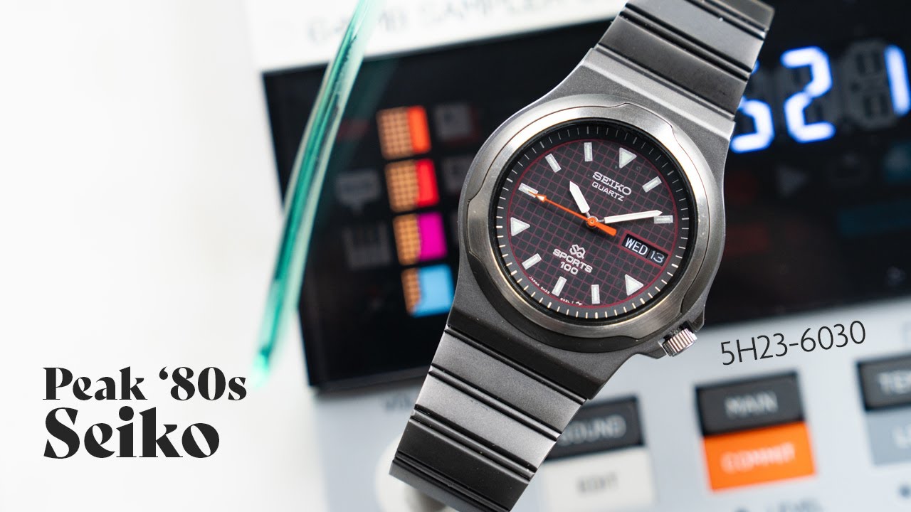This Seiko is Peak '80s Retro Cool - YouTube