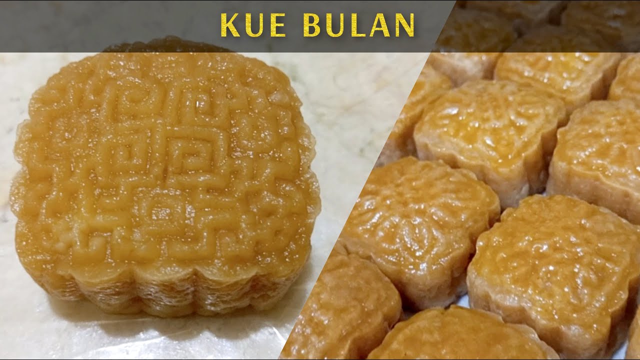 KUE BULAN CINA - RESEP KUE BULAN MUDAH | winz happy channel - YouTube