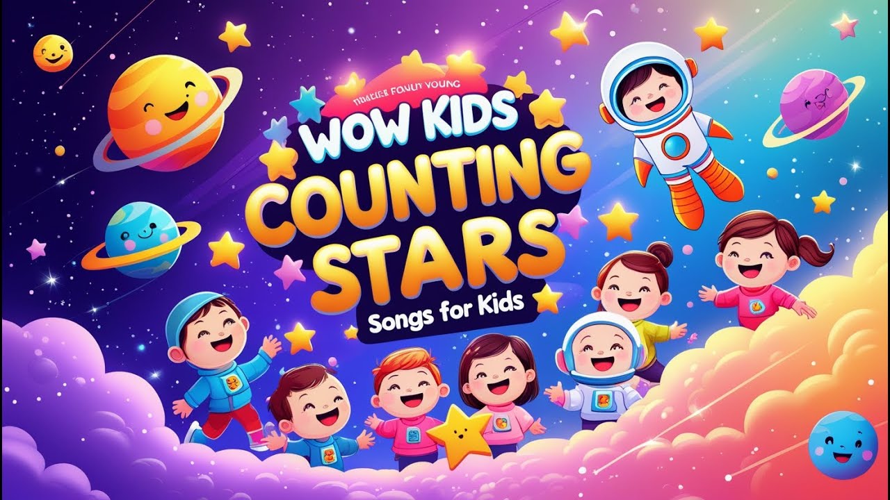 Welcome To Wow Kids || Counting Stars in Space Songs For Kids ...
