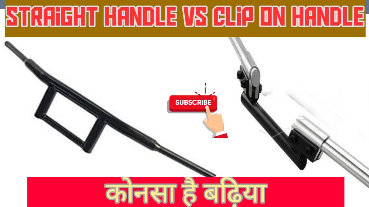 NORMAL HANDEL VS CLIP ON HANDLE BAR! WHICH ONE IS BEST! ALL DETAILS ...