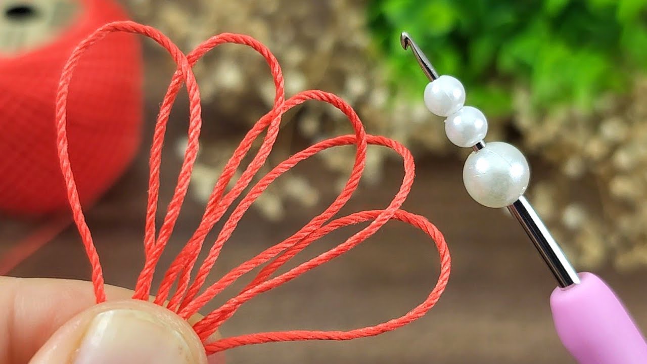 the easiest design accessory making.. great crochet - YouTube
