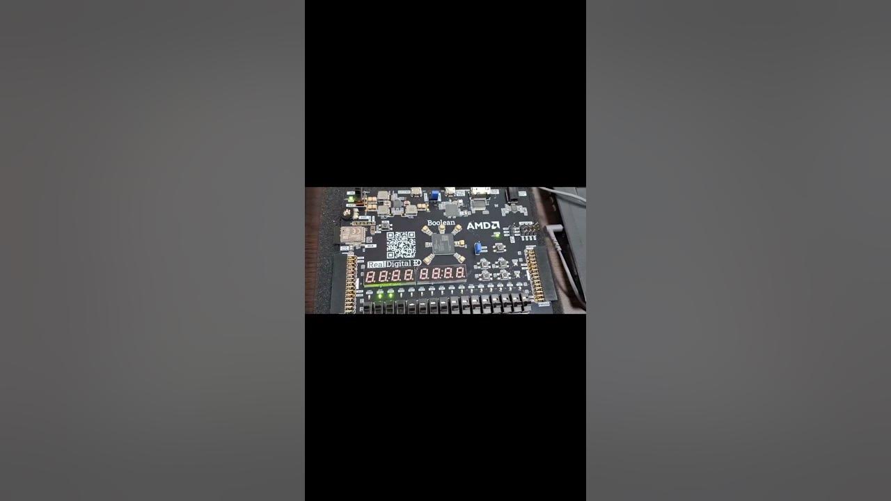 Counter with 1 sec delay | FPGA | Boolean Board | Verilog HDL #fpga #techeducation # ...