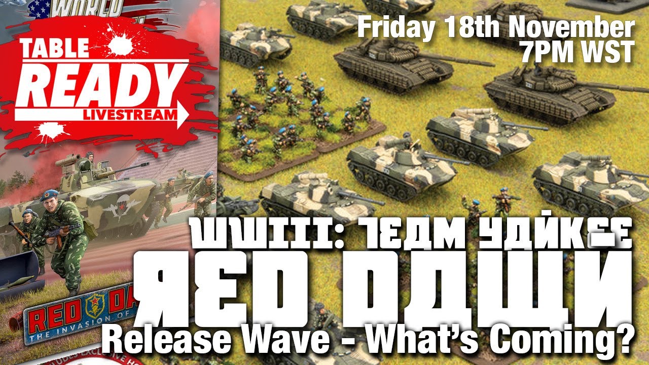Table Ready: WWIII: Team Yankee Red Dawn - What's Coming? - YouTube