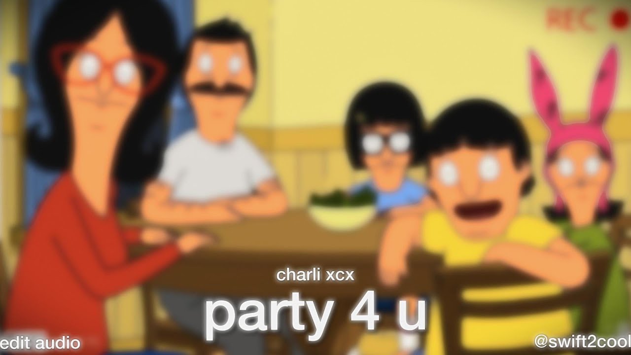 party 4 u (edit audio) - charli xcx - YouTube