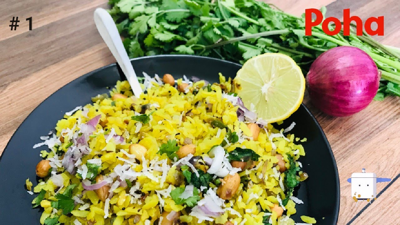 Flattened Rice Recipe | Quick Breakfast Recipe | #poharecipe #pohe ...